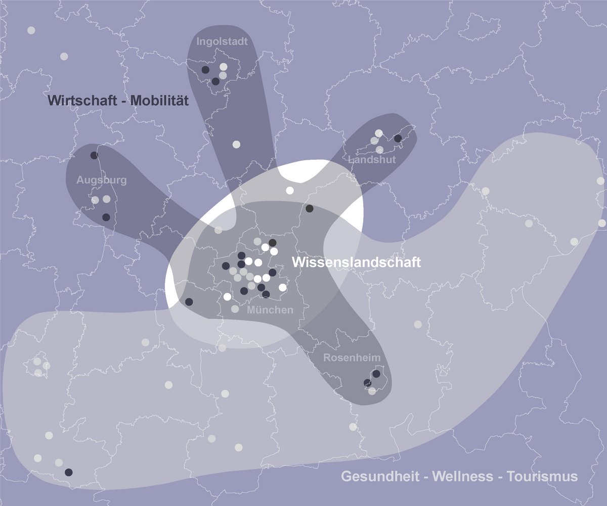 2007 Picture of the Munich Metropolitan Region - Chair of Urban Development